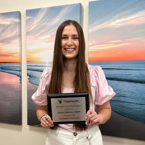 April Sunshine Award Recipient | TidalHealth